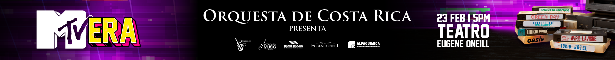 Boletos | Orquesta de Costa Rica presenta: MTV ERA | teo.cr